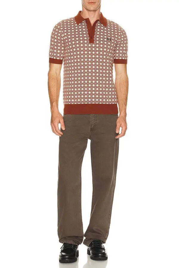 Fred Perry Floral Jacquard Polo