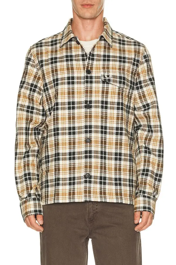 Fred Perry Textured Check Overshirt