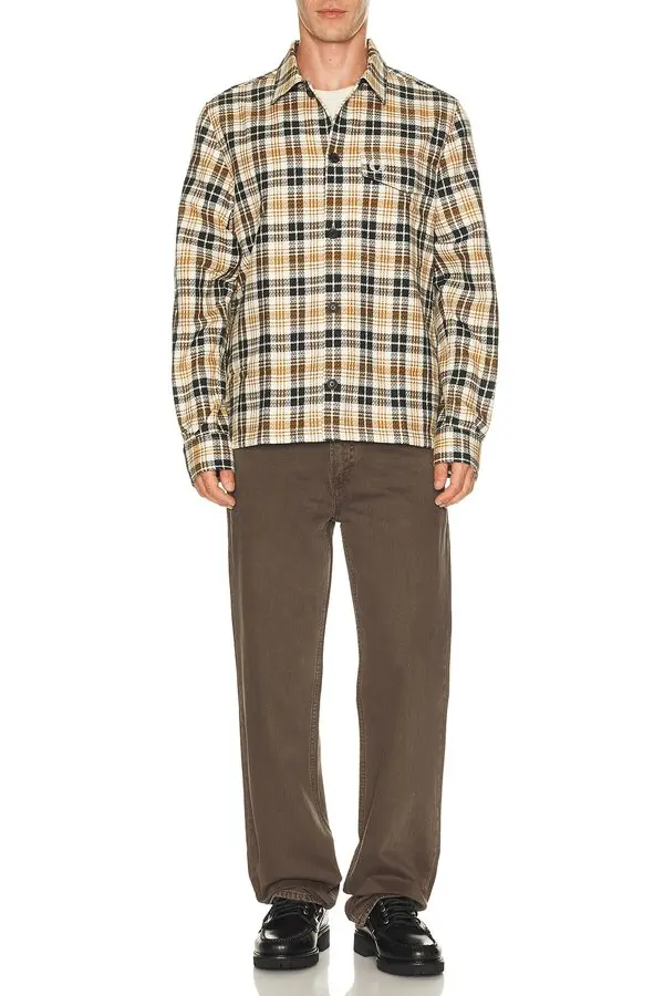 Fred Perry Textured Check Overshirt