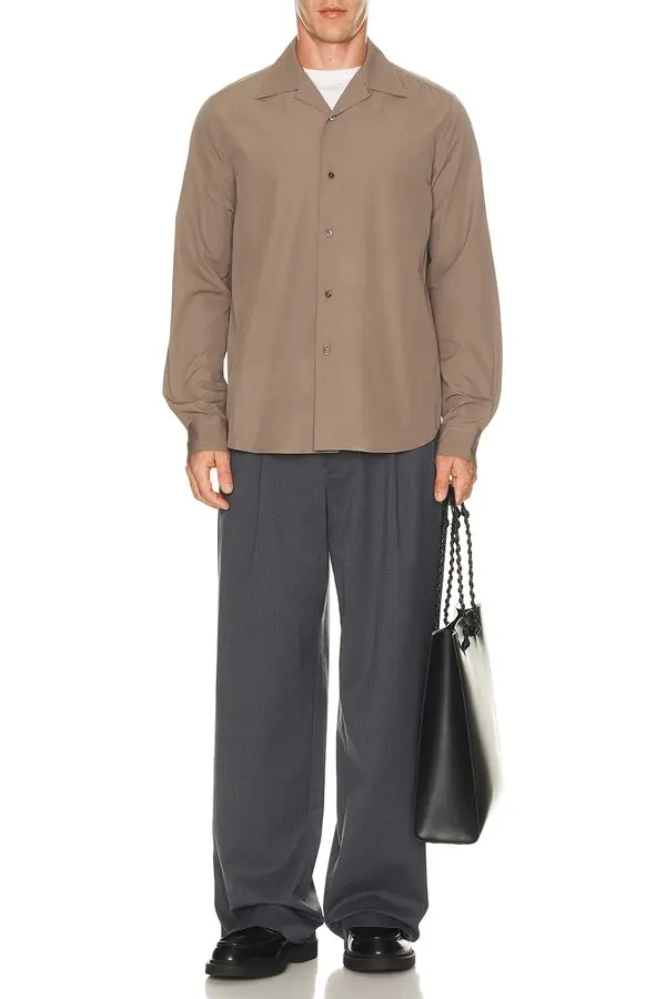 JIL SANDER Shirt 252 In Brown