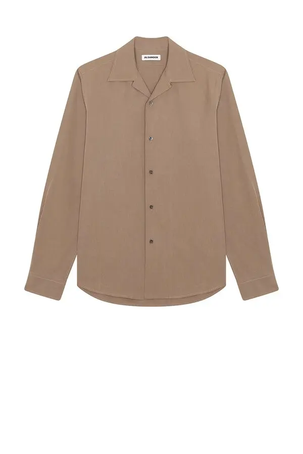JIL SANDER Shirt 252 In Brown