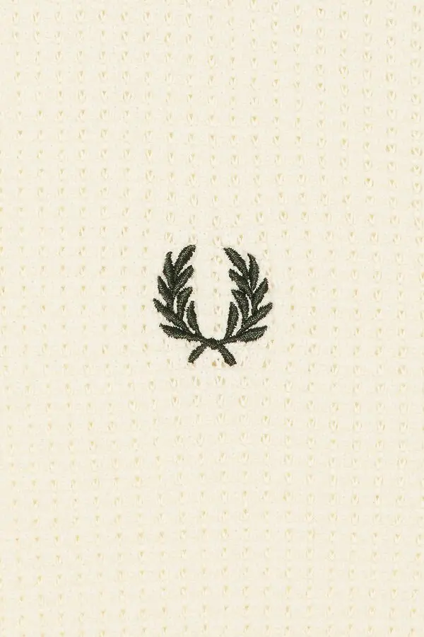 Fred Perry Waffle Stitch Half Zip Jumper