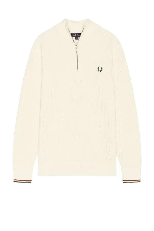 Fred Perry Jumper - Ecru