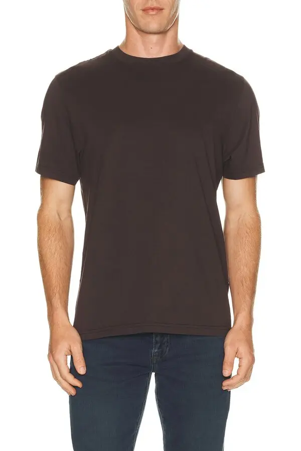 FRAME Short Sleeve Light Cotton Tee