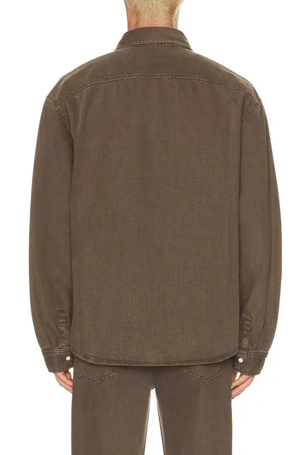FRAME Relaxed Denim Overshirt