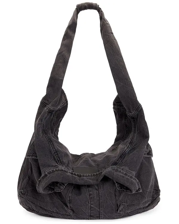 FENG CHEN WANG Deconstructed Denim Crossbody Bag