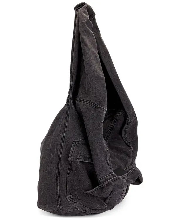 FENG CHEN WANG Deconstructed Denim Crossbody Bag