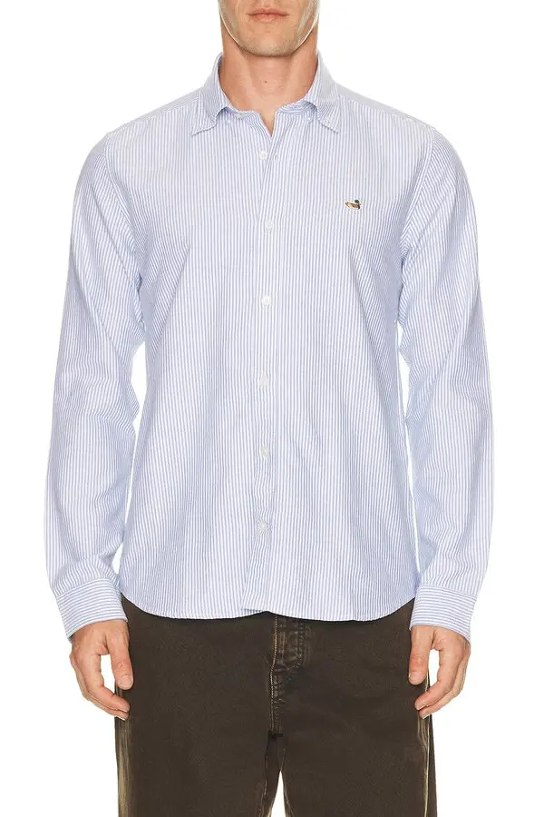EDMMOND STUDIOS Duck Striped Shirt