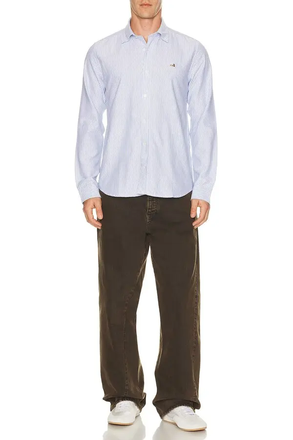 EDMMOND STUDIOS Duck Striped Shirt