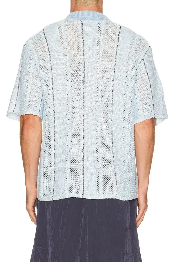 FENG CHEN WANG Knitted Cardigan Sweater - Blue Check