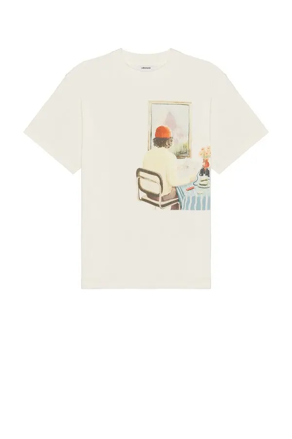 EDMMOND STUDIOS Room Tee - Plain Off White
