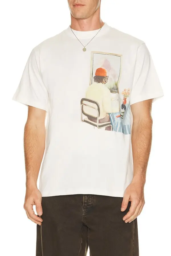 EDMMOND STUDIOS Room Tee In White