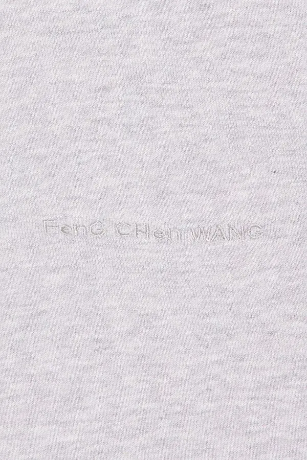 FENG CHEN WANG 2 In 1 Zip Hoodie - Grey