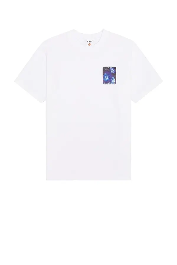 Casablanca Meduse Sportif Printed Classic Tee Shirt