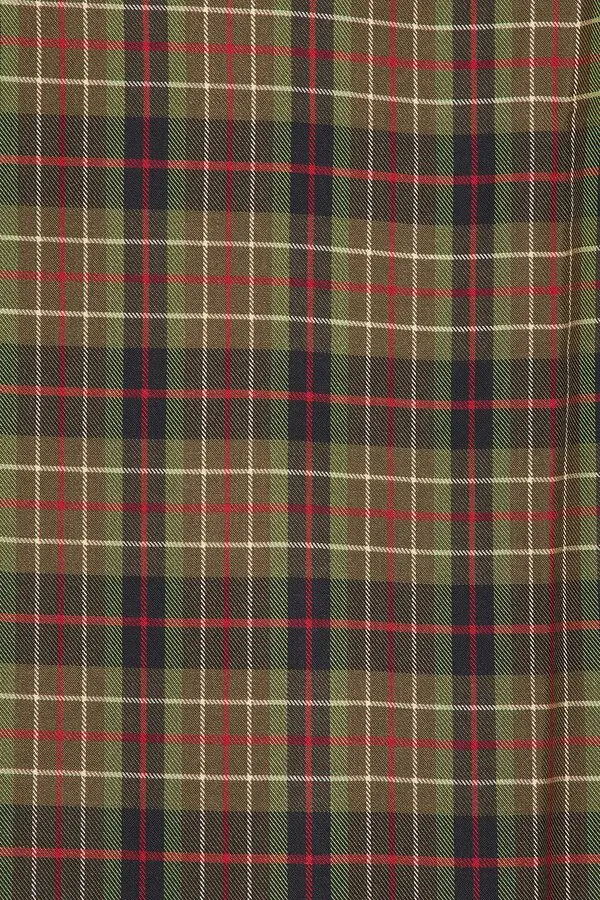 Acne Studios Setar Ls Check Flannel - Green Multi