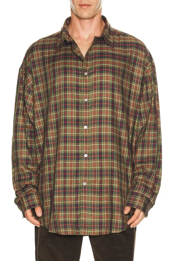 Acne Studios Setar Ls Check Flannel