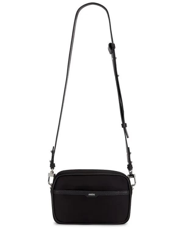 Amiri Embroidered Logo Camera Case