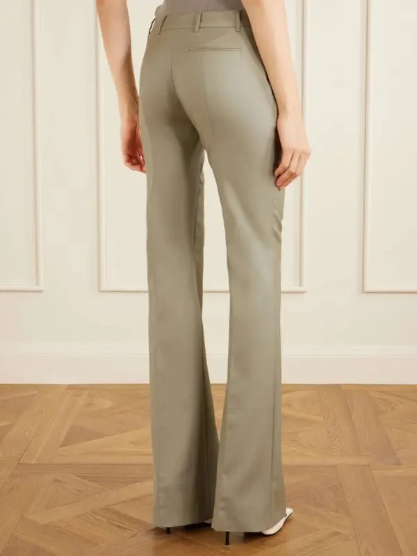 Alexander McQueen Wool Straight-leg Pants