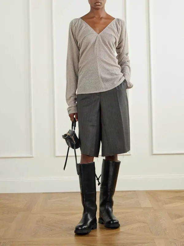 Our Legacy Cheer Wool-blend Blouse