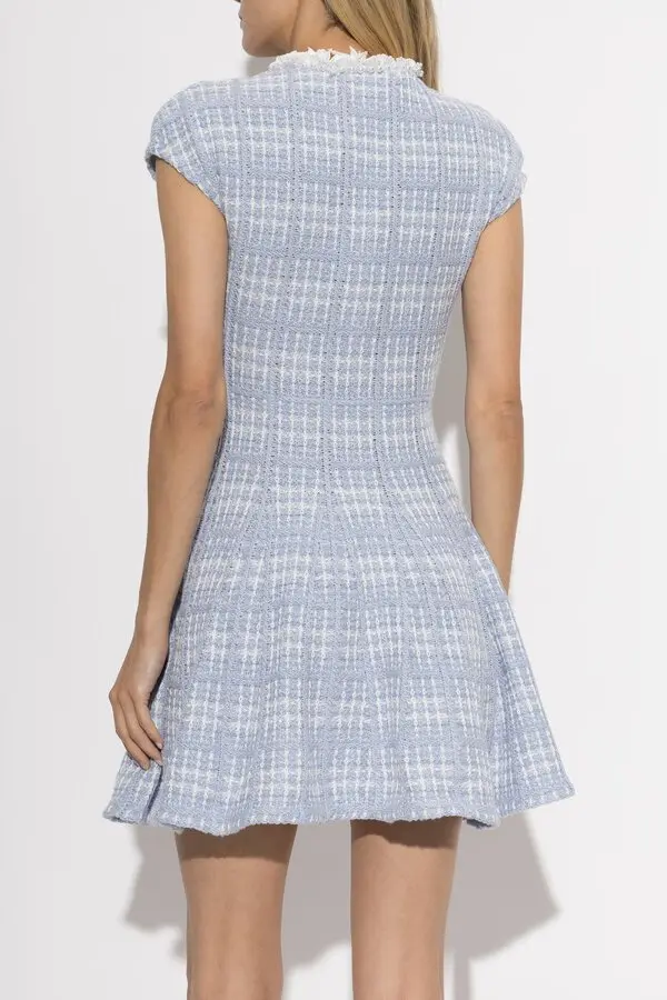 SELF-PORTRAIT Dress With Appliqués At The Neckline