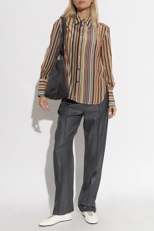 Paul Smith Striped Silk Shirt