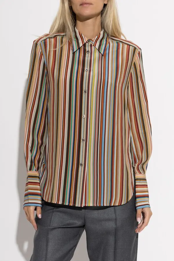 Paul Smith Striped Silk Shirt