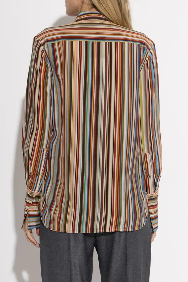 Paul Smith Striped Silk Shirt