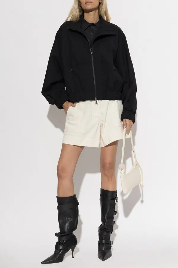 SELF-PORTRAIT High-waisted Shorts