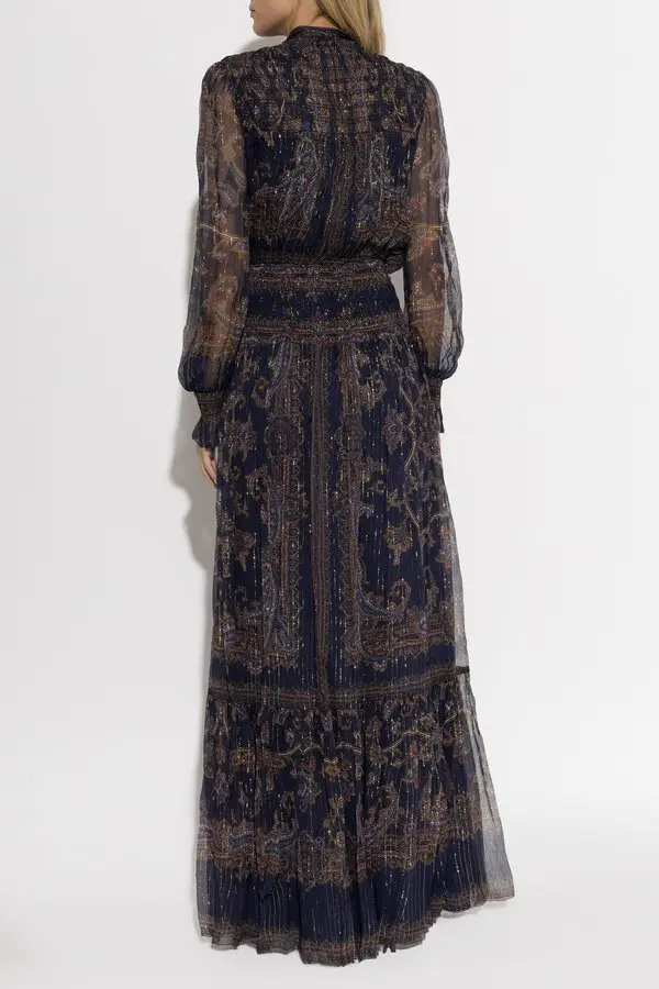 SELF-PORTRAIT Dress With Lurex Thread