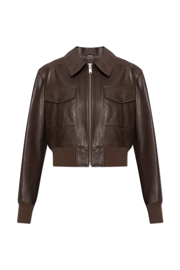 ARMA Leather Jacket ‘zafira - Brown