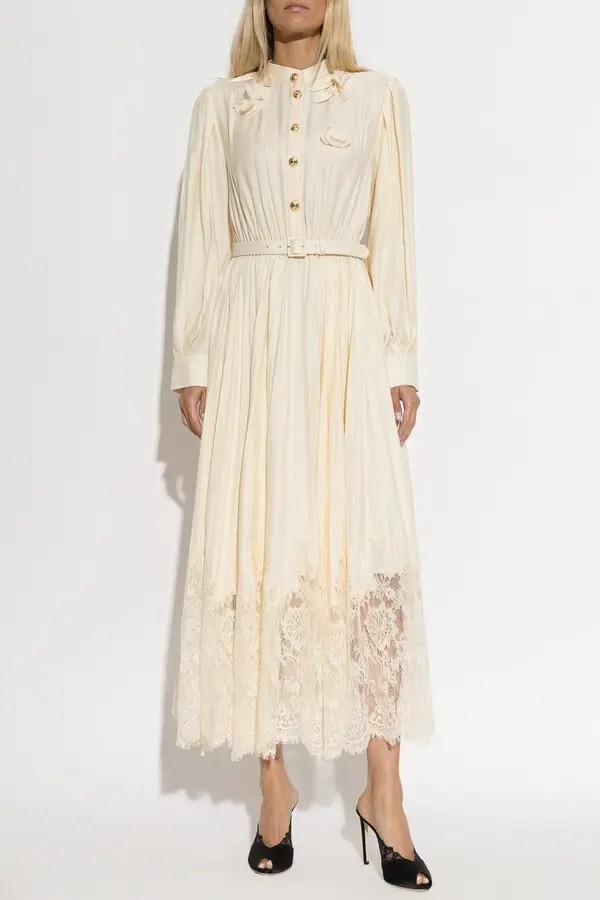 SELF-PORTRAIT Jumpsuit With Lace Trim