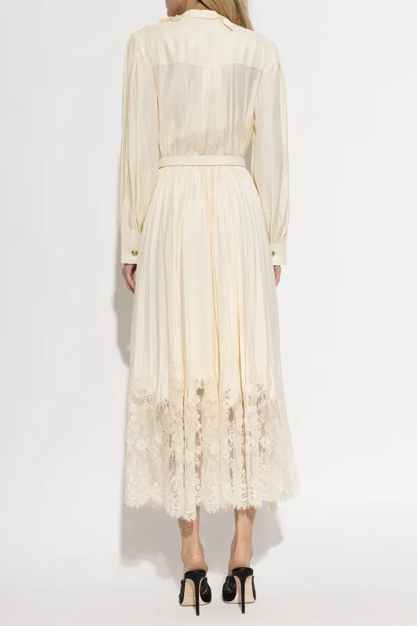 SELF-PORTRAIT Jumpsuit With Lace Trim