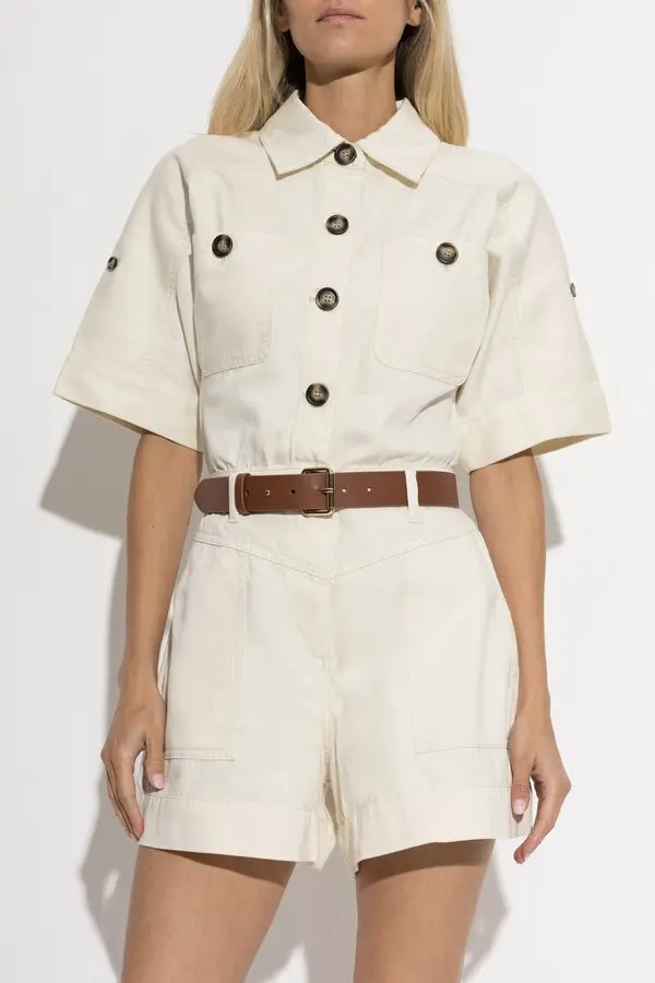 SELF-PORTRAIT Jumpsuit With Belt