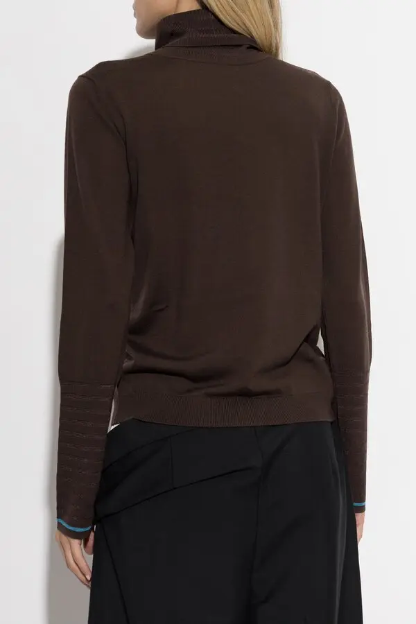 Paul Smith Fitted Wool Turtleneck