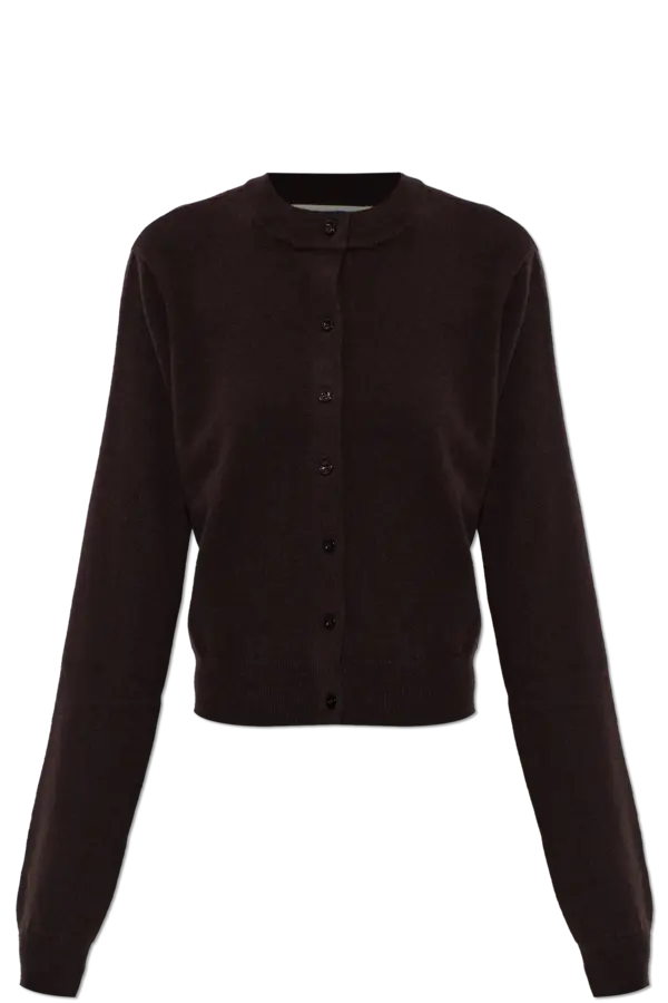 GESTUZ Wool Cardigan ‘gzmanzi - Brown