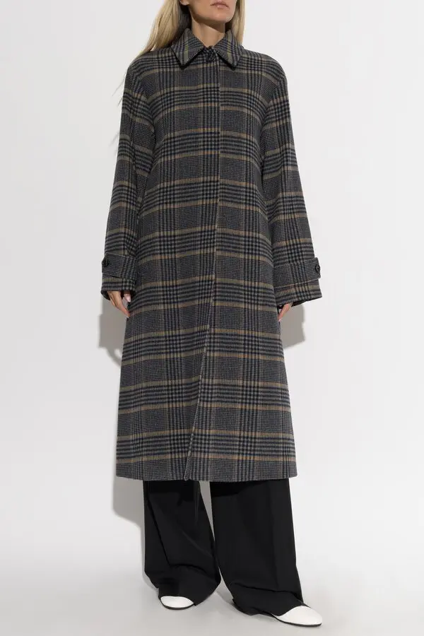 Paul Smith Wool Plaid Coat