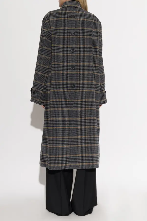 Paul Smith Wool Plaid Coat