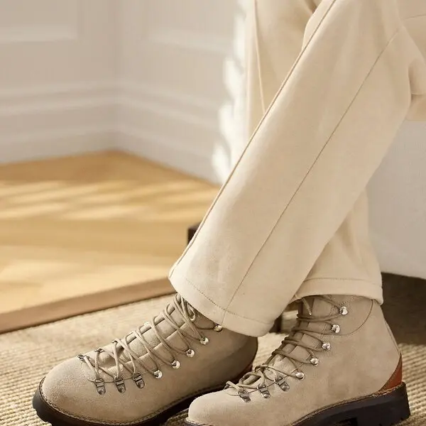 Ralph Lauren Darrow Calf-suede Boot - Clay