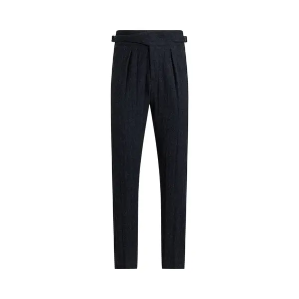 Ralph Lauren Barleycorn Tweed Suit Trousers