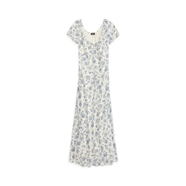 Ralph Lauren Floral-print Voile Maxi Dress