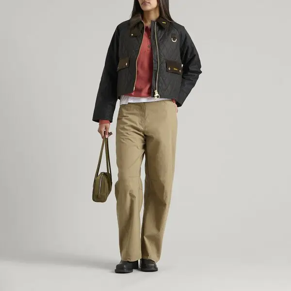 Barbour Reimagined Icons Quilted Spey Wax Jacket