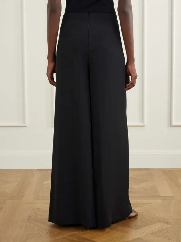 ANDRES OTALORA Espacio Fiel Wide-leg Crepe Pants