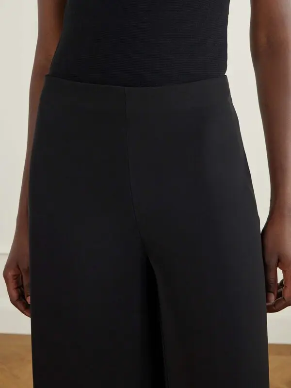 ANDRES OTALORA Espacio Fiel Wide-leg Crepe Pants