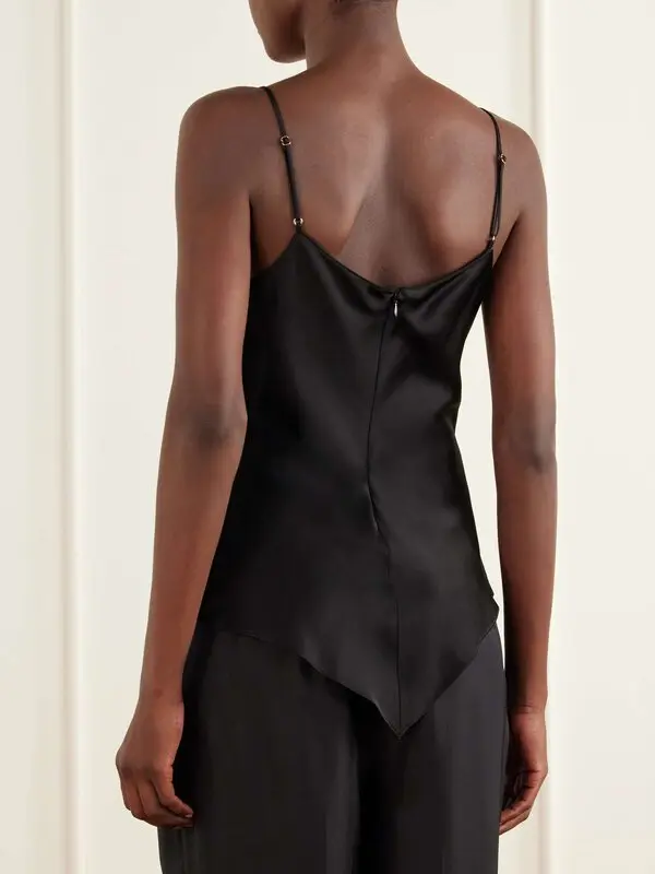 Stella McCartney Lace-trimmed Satin Cami