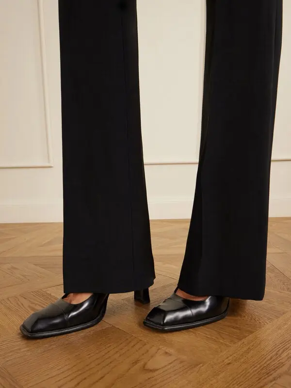Alexander McQueen Niko Leather Mary Jane Pumps