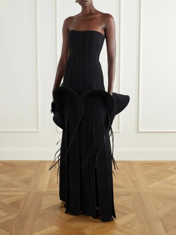 Maticevski Kingdom Strapless Gown