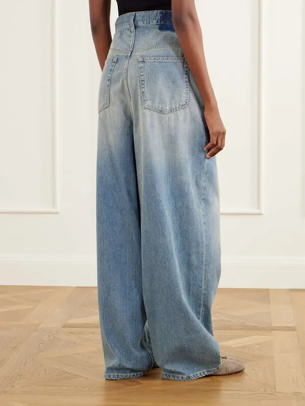 MAISON MARGIELA High-rise Wide-leg Jeans