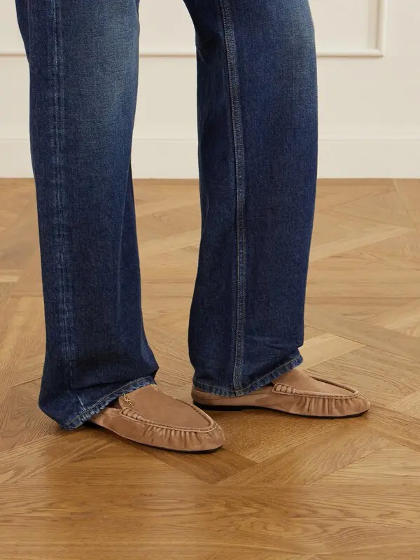 Saint Laurent Le Loafer 05 Mules - Brown