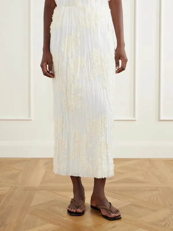 KALLMEYER Midi Skirt - Neutrals