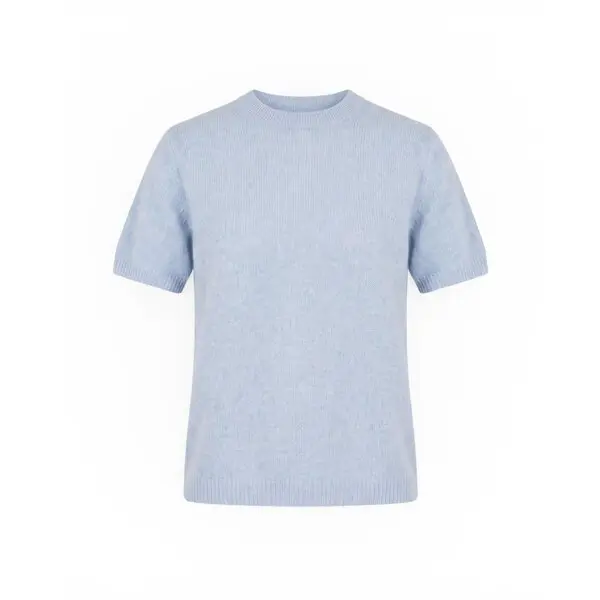 ANSE VICTORIN Camilla Cashmere Pullover Light - Blue